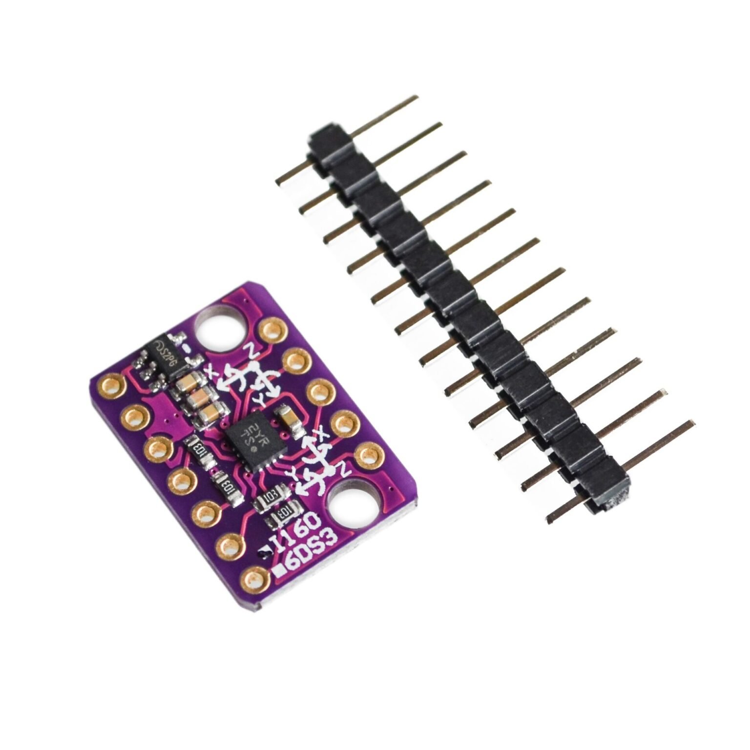 BMI160 6-axis Motion Tracking Accelerometer & Gyroscope Module - Kunkune