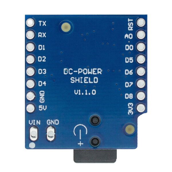 WEMOS D1 Mini / Pro DC Power Shield V1.1.0 - Kunkune
