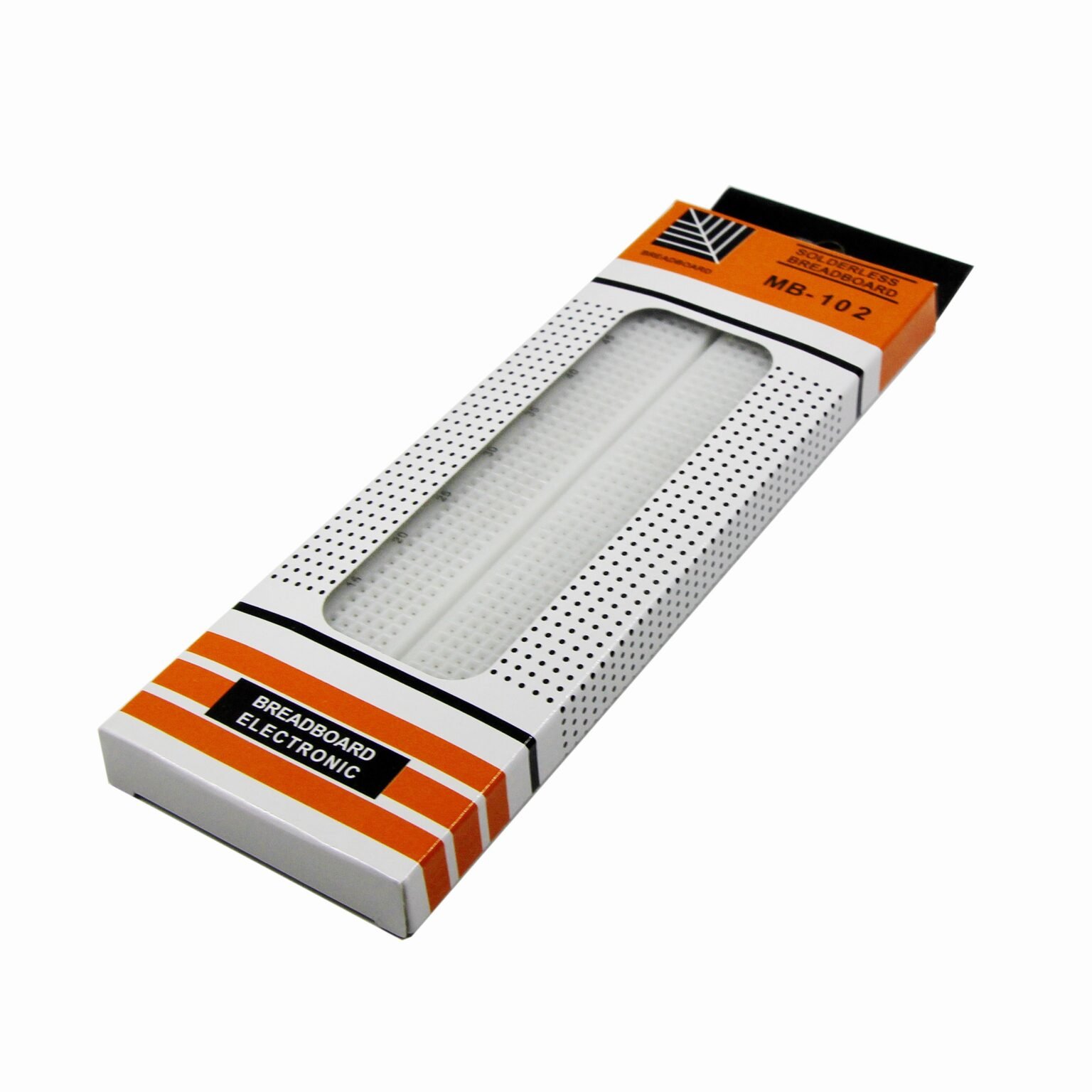 MB-102 Breadboard 830 Tie Points - ABS Plastic Solderless Prototyping ...