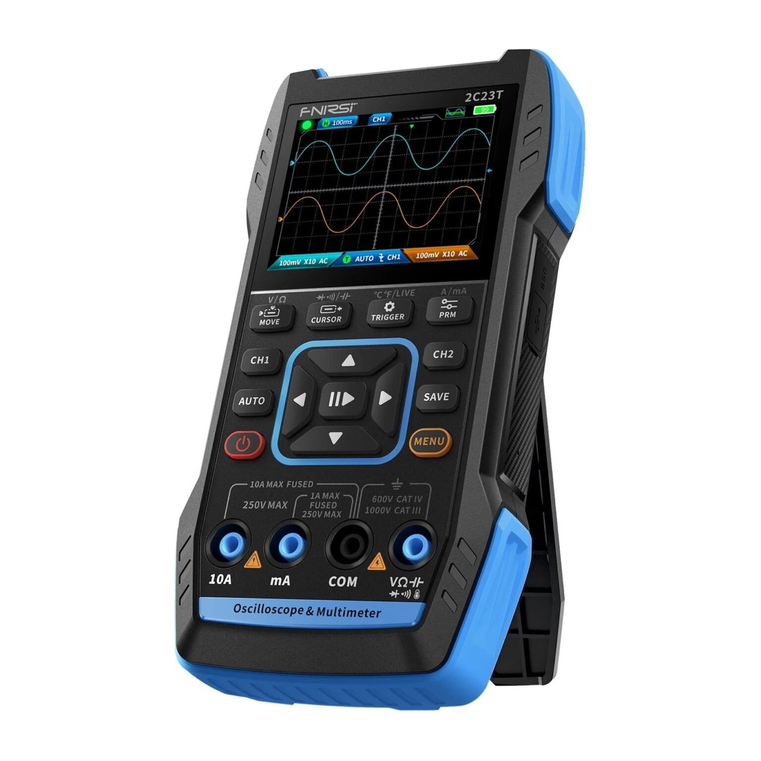 ZOYI ZT-703S 3 in 1 Handheld Digital Oscilloscope Multimeter - Kunkune